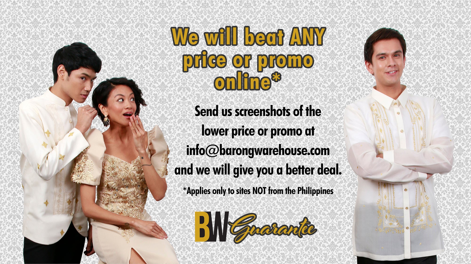 WO09 - Women's Barong Tagalog - Filipiniana