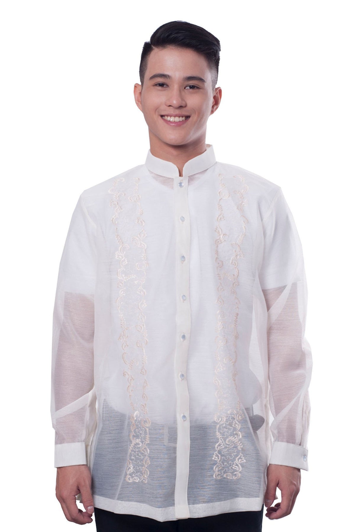 MEN - Beige Barong Tagalog
