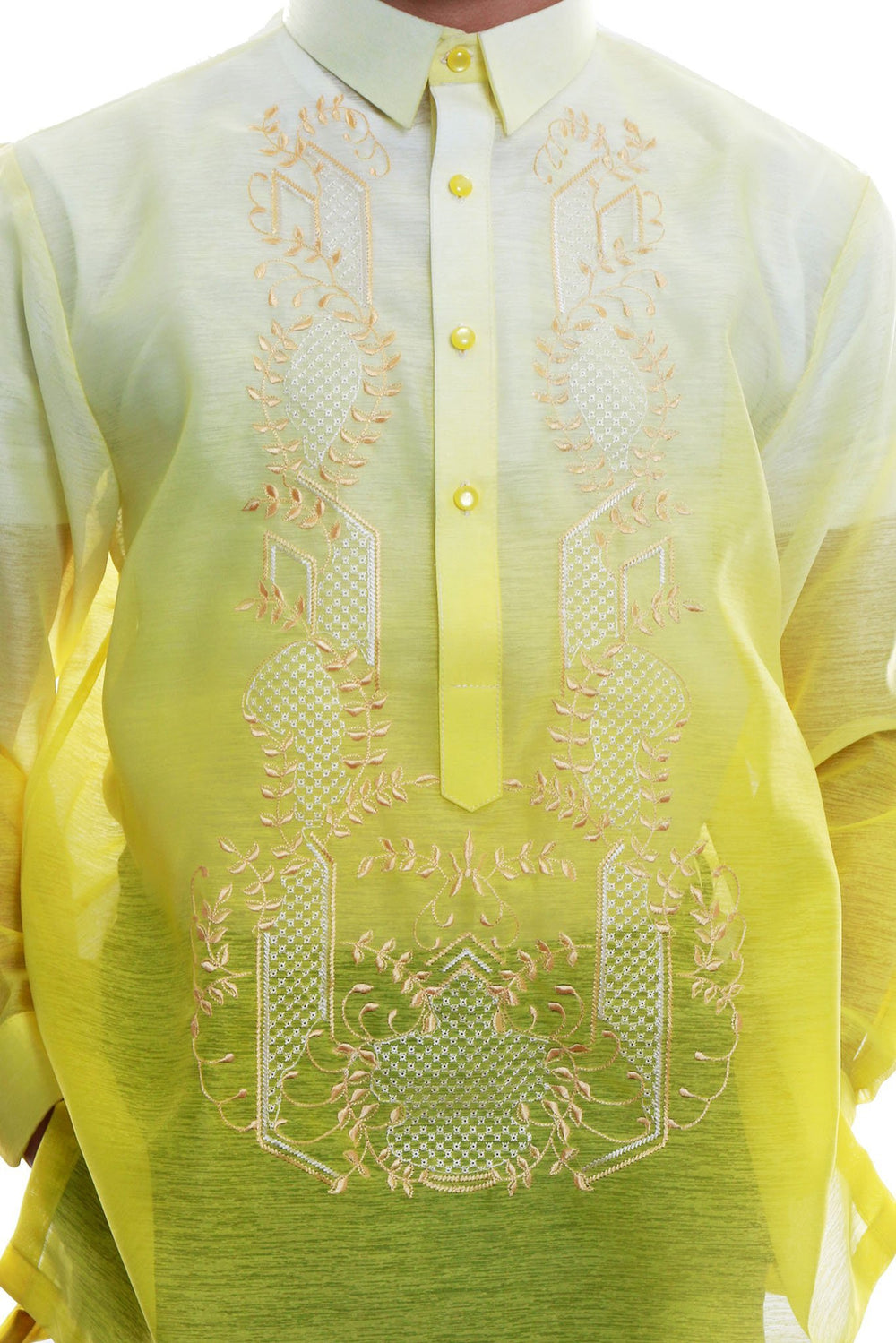 ML13 - Jusilyn Barong Tagalog Limon – BARONG WAREHOUSE