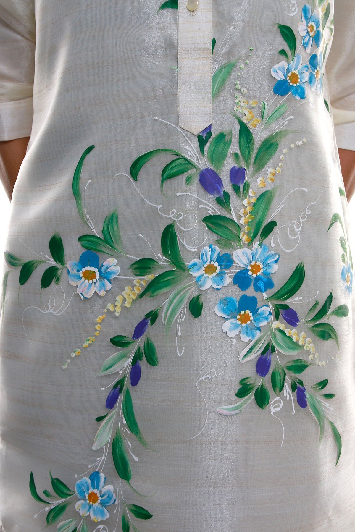 WV04 - MADE-TO-ORDER - Barong Tagalog Dress - Filipiniana – BARONG ...