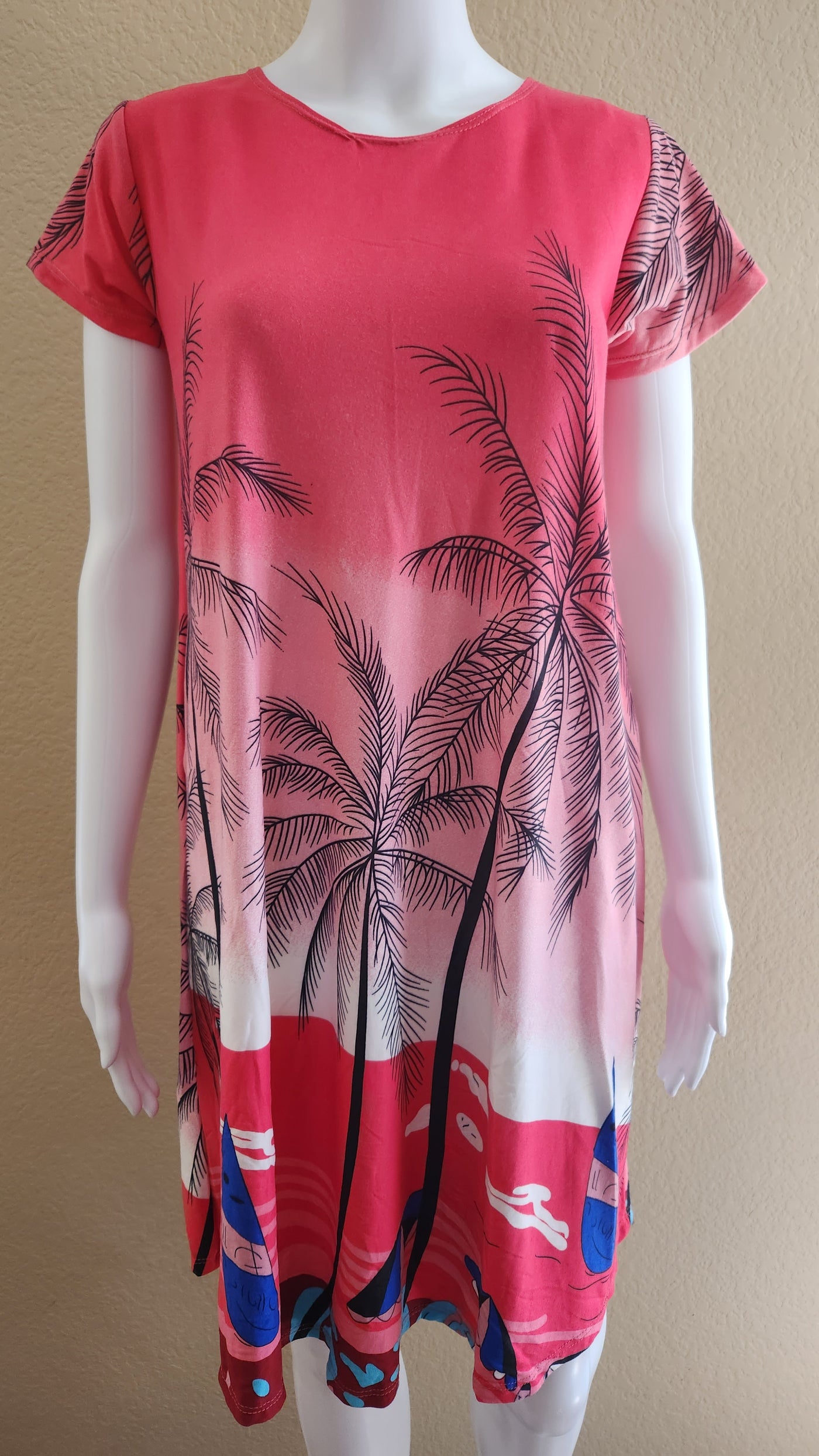 WT50 - Duster Filipina House Summer Comfortable Dress - With Sleeve ...